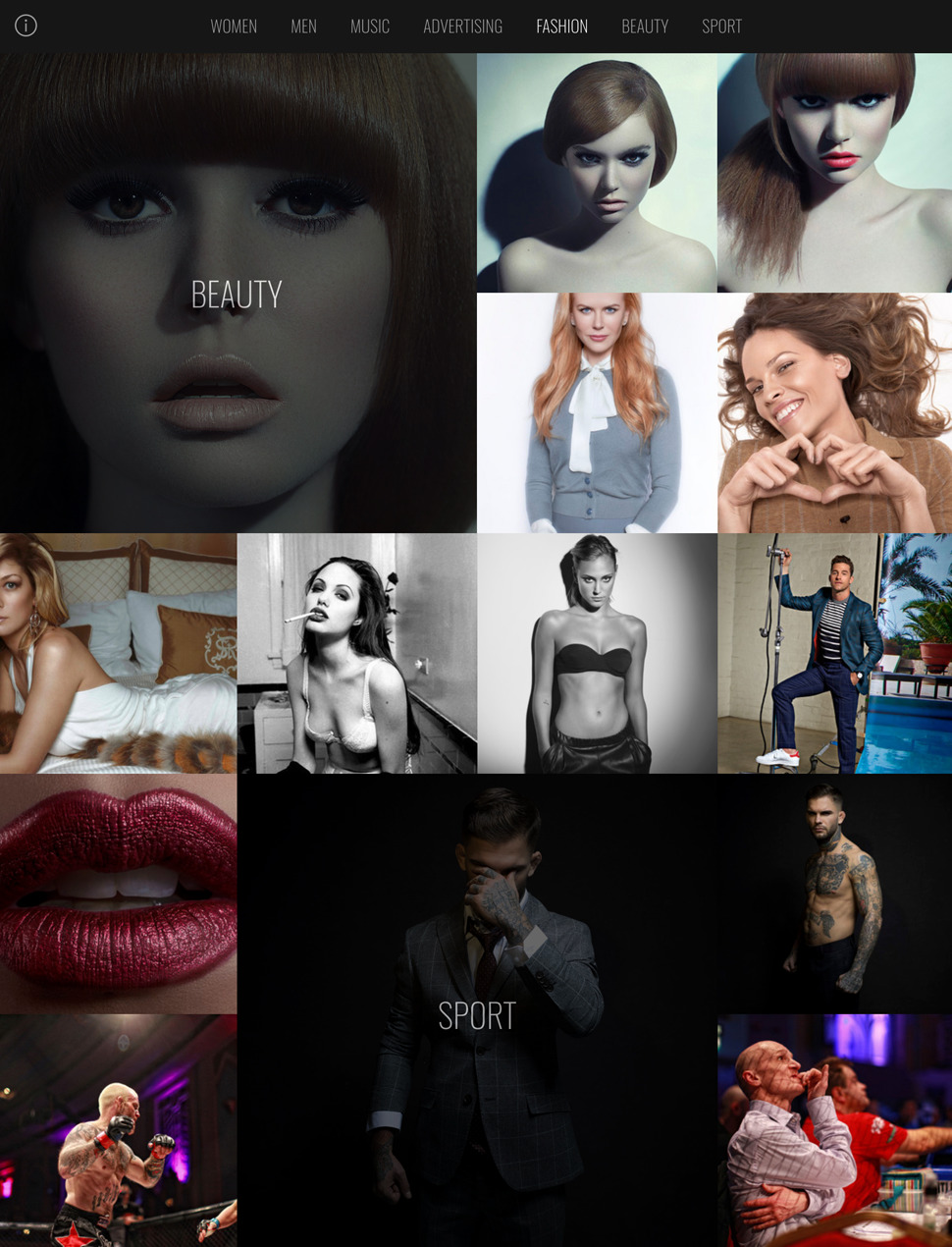 Krop Online Portfolio Website Builder